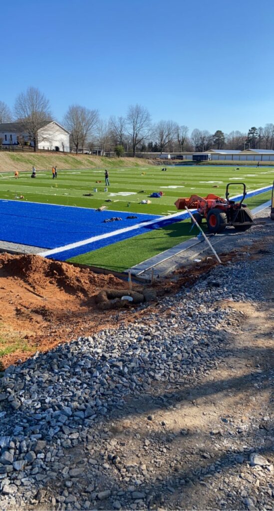 Laying Out a School Football Field - UDC Sports Construction